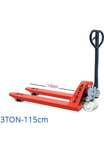 Astor Standart Transpalet 3 Ton 115 Cm Astor Standart Transpalet 3 Ton 115 Cm