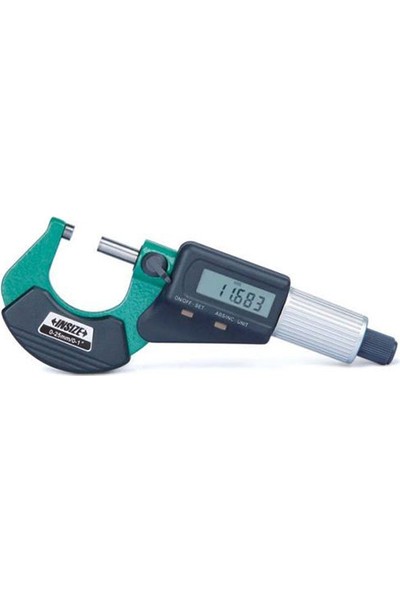 İnsize Dijital Mikrometre 0-25 Mm İnsize Dijital Mikrometre 0-25 Mm