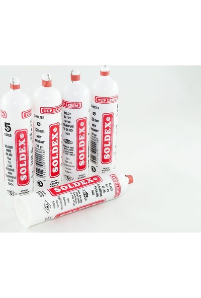 Soldex 1.2 Mm 25 Gr Tüp Lehim Teli Sn60 Pb40 Soldex 1.2 Mm 25 Gr Tüp Lehim Teli Sn60 Pb40