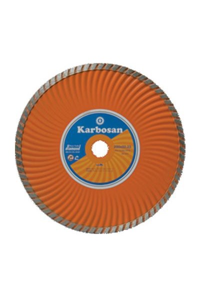 Karbosan Turbo Kanallı Elmas Kesici 115X2.2X22.23 Karbosan Turbo Kanallı Elmas Kesici 115X2.2X22.23