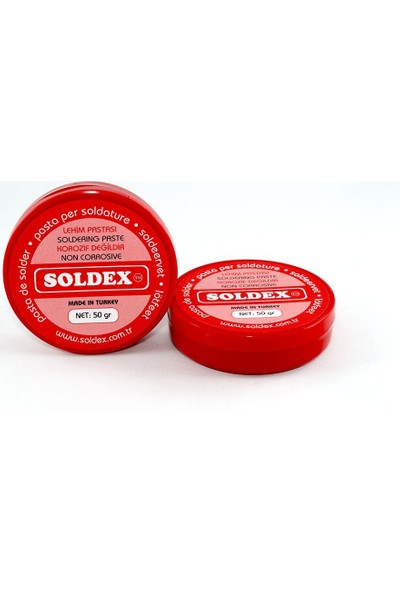Soldex Lehim Pastası 50 Gr Soldex Lehim Pastası 50 Gr