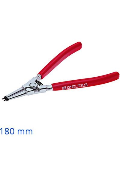 İzeltaş Dış Segman Pensi Yayli Düz 180 Mm