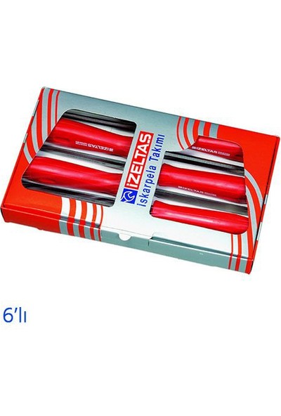 İzeltaş Iskarpela Takımı 6 Li