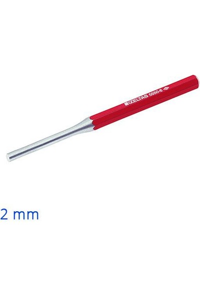 İzeltaş Düz Pim Zımba Boyalı 2 Mm