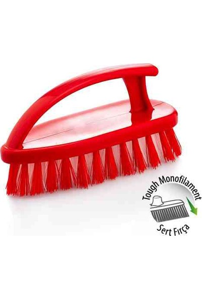 Zambak Saplı Halı Fırçası-Zp145