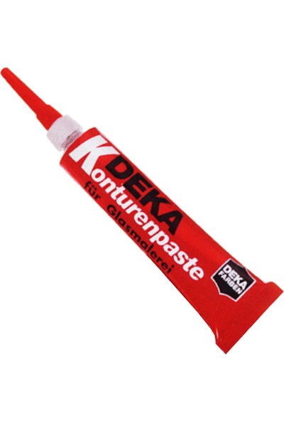 Deka Konturenpaste 25g Cam Boyası Gümüş 05296 Deka Konturenpaste 25g Cam Boyası Gümüş 05296