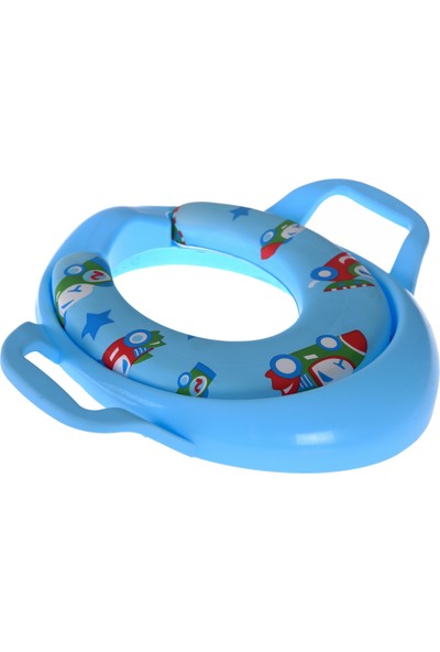 Klozet Adaptötü Çocuk Yumuşak Saplı 27x27cm Yarış Arabası Desen Plastik Klozet Adaptötü Çocuk Yumuşak Saplı 27x27cm Yarış Arabası Desen Plastik