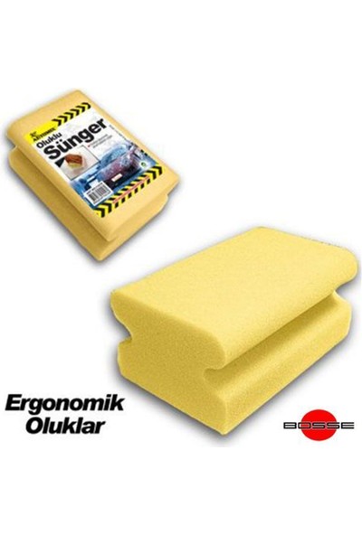 Nettedarikcisi Oto Cilalama Yıkama Süngeri Oluklu Tip Nettedarikcisi Oto Cilalama Yıkama Süngeri Oluklu Tip