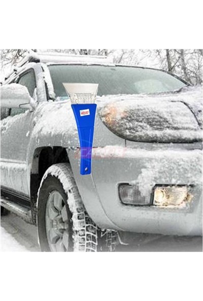 Carub Buz Kazıyıcısı Şeffaf Mavi