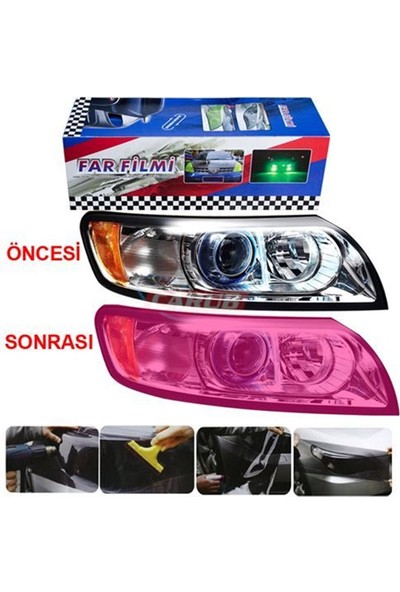 Carub Far-Stop Filmi 30Cmx10M Pembe Carub Far-Stop Filmi 30Cmx10M Pembe