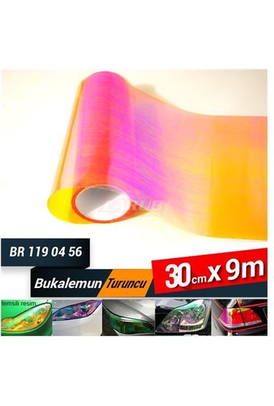 Carub Far-Stop Filmi Bukalemun 30Cmx9M Turuncu Carub Far-Stop Filmi Bukalemun 30Cmx9M Turuncu