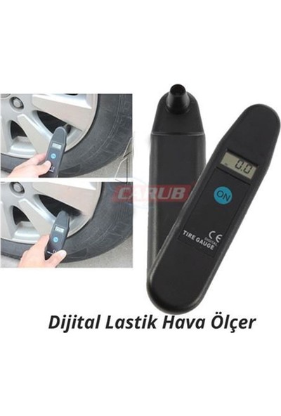 Carub Lastik Hava Ölçer Dijital Carub Lastik Hava Ölçer Dijital