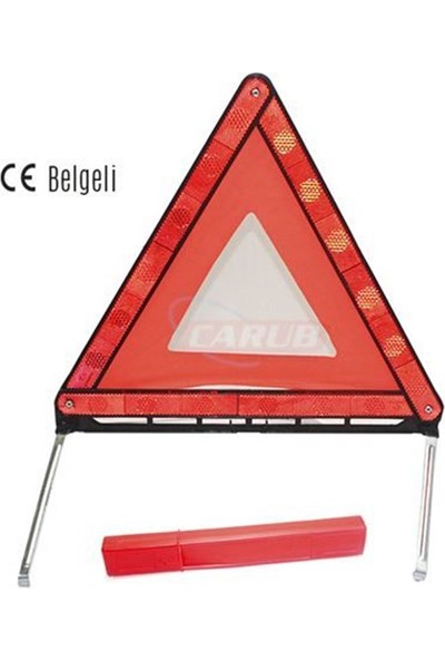 Carub Reflektör Üçgen E4 Belgeli Carub Reflektör Üçgen E4 Belgeli