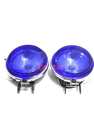 Carub Sis Lambası 12V 9Cm Oben Yuv Metal Siy Mavi Carub Sis Lambası 12V 9Cm Oben Yuv Metal Siy Mavi