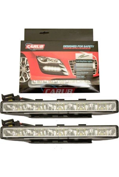 Carub Sis Lambası 12V Günışığı 18X2X5Cm Beyaz Carub Sis Lambası 12V Günışığı 18X2X5Cm Beyaz