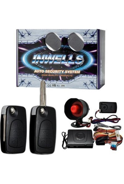 Nettedarikcisi İnwells Sustalı Kumandalı Oto Alarmı 12V 3208 Nettedarikcisi İnwells Sustalı Kumandalı Oto Alarmı 12V 3208