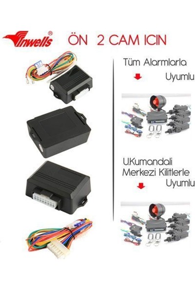 Nettedarikcisi İnwells Cam Kaldırma Modülü 2 Cam İçin