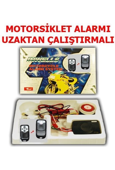Nettedarikcisi İnwells Motorsiklet Alarmı Uzaktan Çalıştırmalı Nettedarikcisi İnwells Motorsiklet Alarmı Uzaktan Çalıştırmalı
