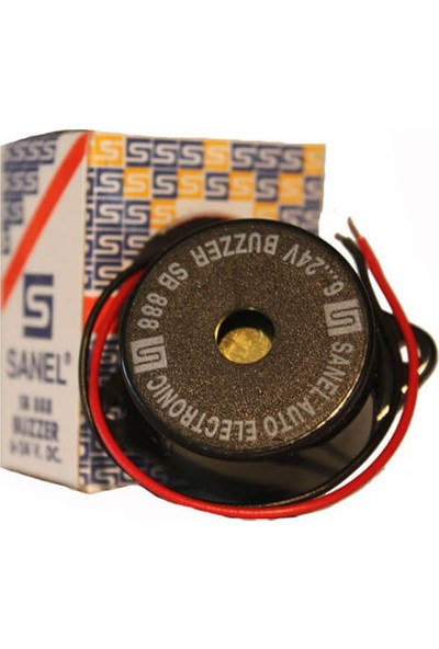 Sanel Buzzer 6-24 Ses İle İkaz Fasılalı Sb888 Sanel Buzzer 6-24 Ses İle İkaz Fasılalı Sb888