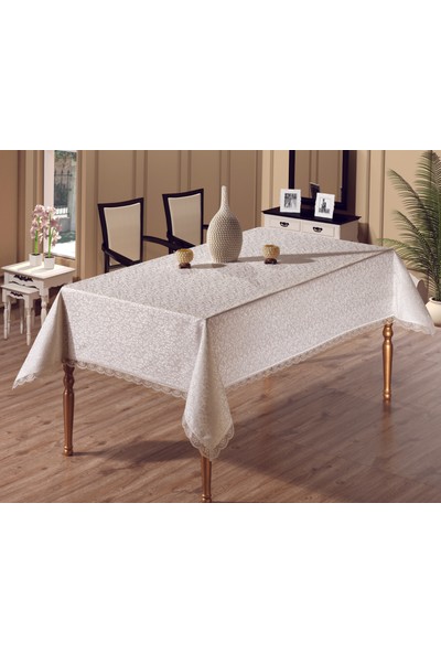 Epelux Dertsız Masa Ortusu Fransız Gupurlu Krem