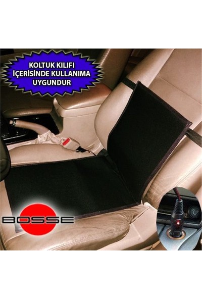 Bosse Isıtıcılı Oto Koltuk Minderi Araba Minderi
