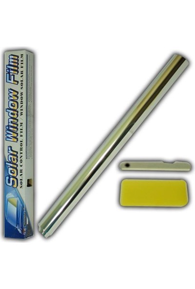 Nettedarikcisi Ozy Aynalı Cam Filmi Normal Silver 50Cm * 6M