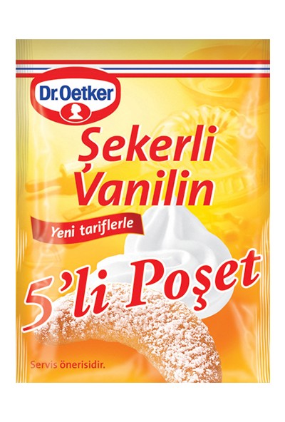 Dr. Oetker Şekerli Vanilin 5 x 5 gr Dr. Oetker Şekerli Vanilin 5 x 5 gr
