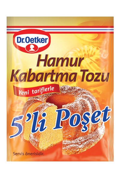 Dr. Oetker Hamur Kabartma Tozu 5 x 2 gr