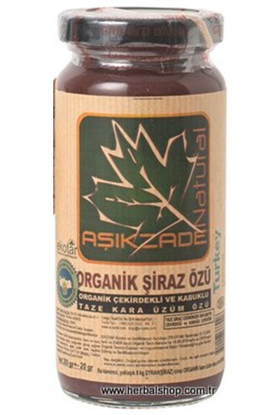 Aşıkzade Organik Şiraz Özü Organik Çekirdekli Ve Kabuklu Taze Kara Üzüm Özü Natural Aşıkzade Organik Şiraz Özü Organik Çekirdekli Ve Kabuklu Taze Kara Üzüm Özü Natural