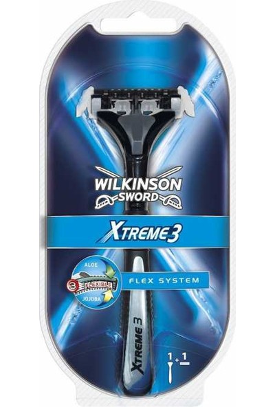 Wilkinson Sword Xtreme 3 - Oynar Başlıklı Sistem Tıraş Bıçağı Wilkinson Sword Xtreme 3 - Oynar Başlıklı Sistem Tıraş Bıçağı