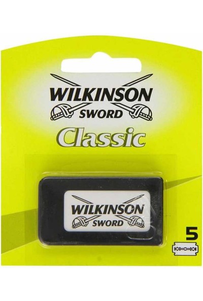 Wilkinson Sword 5'li Klasik Tıraş Bıçağı Wilkinson Sword 5'li Klasik Tıraş Bıçağı