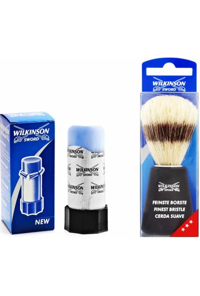 Wilkinson Sword Tıraş Fırçası Ve Tıraş Sabunu Seti Wilkinson Sword Tıraş Fırçası Ve Tıraş Sabunu Seti
