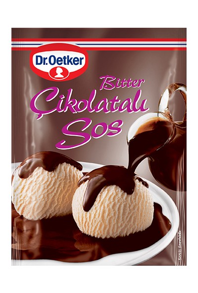Dr.Oetker Bitter Çikolatalı Sos 125 gr