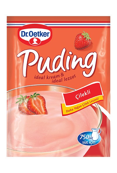 Dr. Oetker Çilekli Puding 125 gr