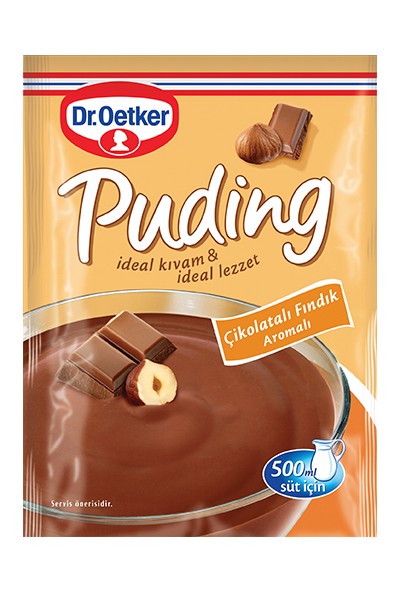 Dr.Oetker Çikolatalı Fındıklı Puding 102 gr