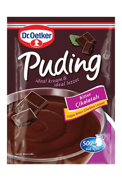 Dr.Oetker Bitter Çikolatalı Puding 111 gr