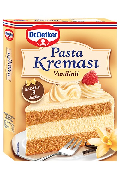 Dr.Oetker Vanilinli Pasta Kreması 136 Gr