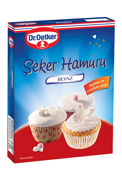 Dr.Oetker Beyaz Şeker Hamuru 400 gr Dr.Oetker Beyaz Şeker Hamuru 400 gr