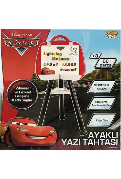 Oyuncaktoys Cars Yazı Tahtası 68 Parça