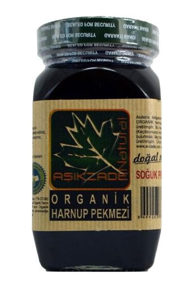 Aşıkzade Organik Harnup Pekmezi 350 Ml