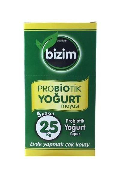 Doğadan Bizim Probiyotik Yoğurt Mayası Doğadan Bizim Probiyotik Yoğurt Mayası