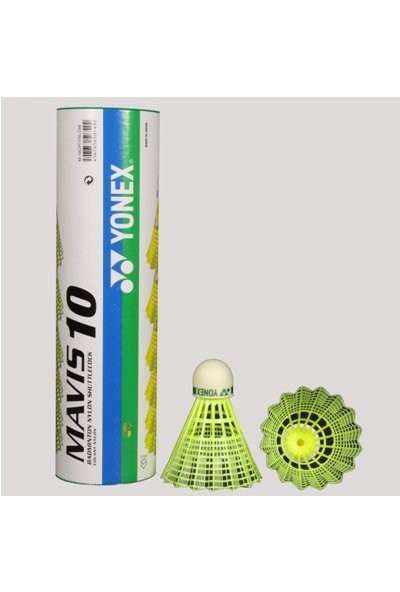 Yonex Maviis - 10 - M Naylon Tüy Top(3.Lü) - Sarı