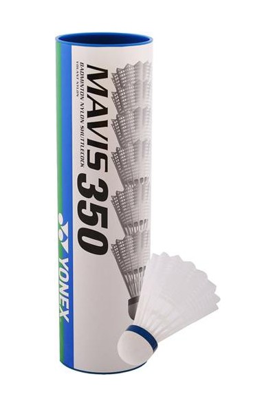 Yonex Maviis - 350 - M Naylon Tüy Top(6.Lı) - Beyaz