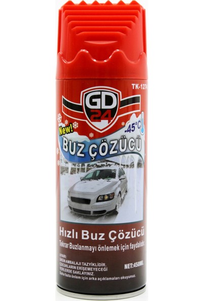 Gd 24 Buz Kazıyıcılı Buz Çözücü Sprey 422663