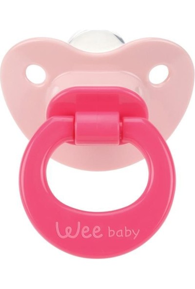 Wee Baby Damaklı Emzik-Pembe 0-6 Ay