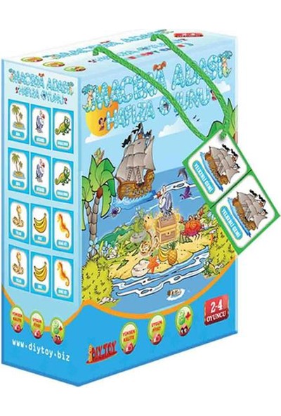 Diytoy Macera Adası Hafıza Oyunu Mca2112, 3+ Yaş Diytoy Macera Adası Hafıza Oyunu Mca2112, 3+ Yaş