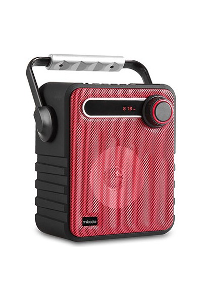 Mikado MD-1437 3W Siyah/Kırmızı Usb-TF-Fm Destekli Bluetooth Taşınabilir Speaker Mikado MD-1437 3W Siyah/Kırmızı Usb-TF-Fm Destekli Bluetooth Taşınabilir Speaker