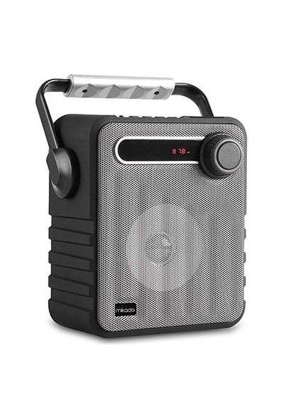 Mikado MD-1437 3W Gümüş/Gri Usb-TF-Fm Destekli Bluetooth Taşınabilir Speaker Mikado MD-1437 3W Gümüş/Gri Usb-TF-Fm Destekli Bluetooth Taşınabilir Speaker