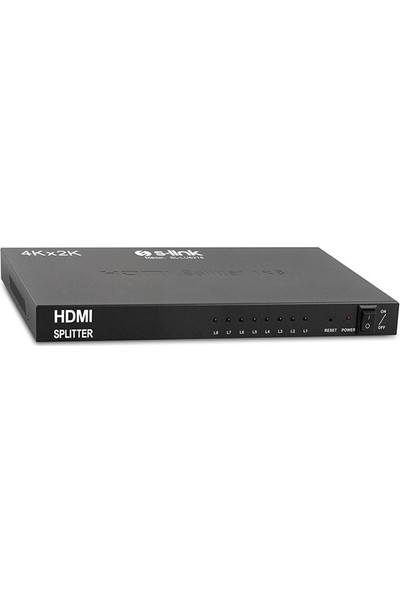 S-Link SL-LU6218 8 Port 4K*2K HDMI Splitter