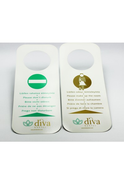 Diva Kapı Kolu Talimat Bantı  Koli İçi 100 Adet